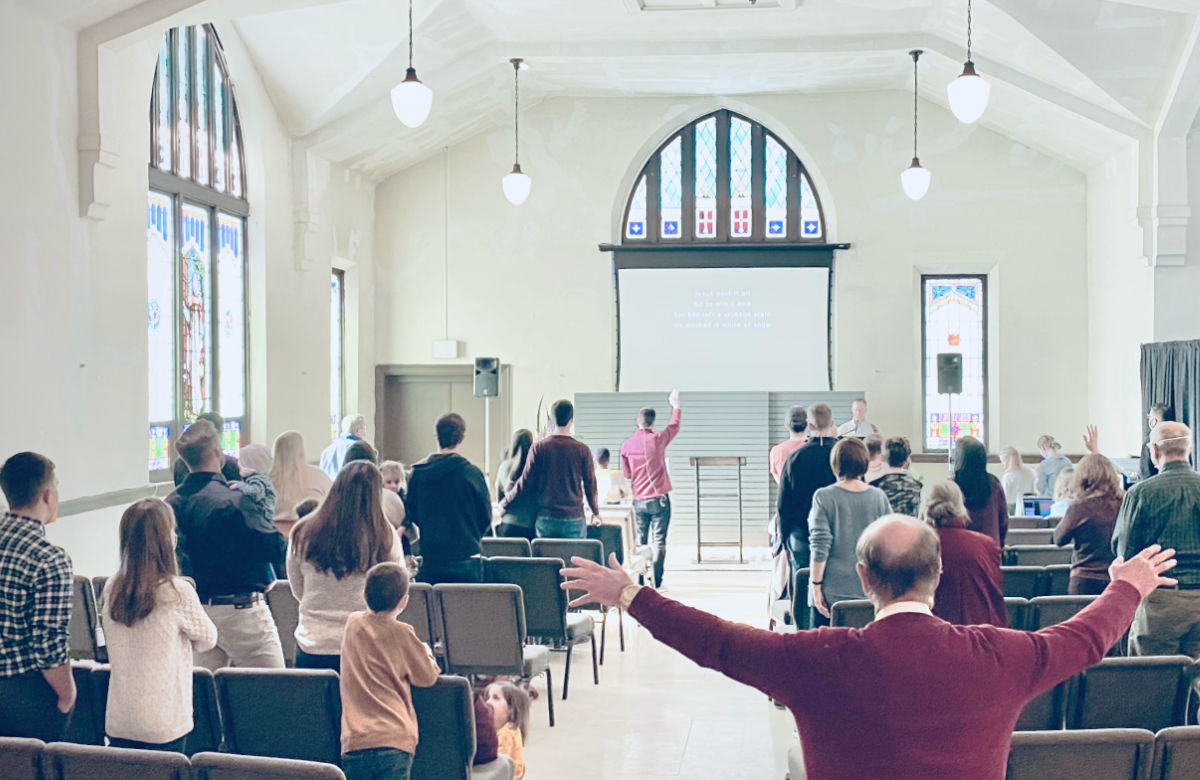 Church-Singing - Providence Church